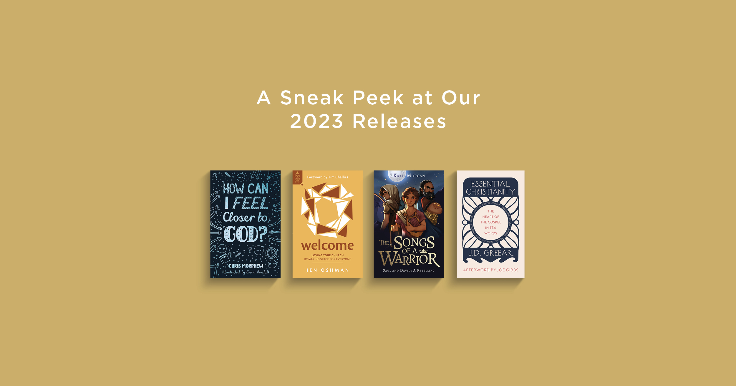 A Sneak Peek at Our 2023 Releases | The Good Book Blog